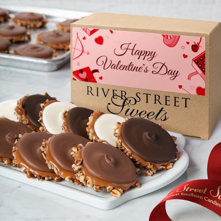 Valentines Day T Box Of Assorted Chocolate Bear Claws River