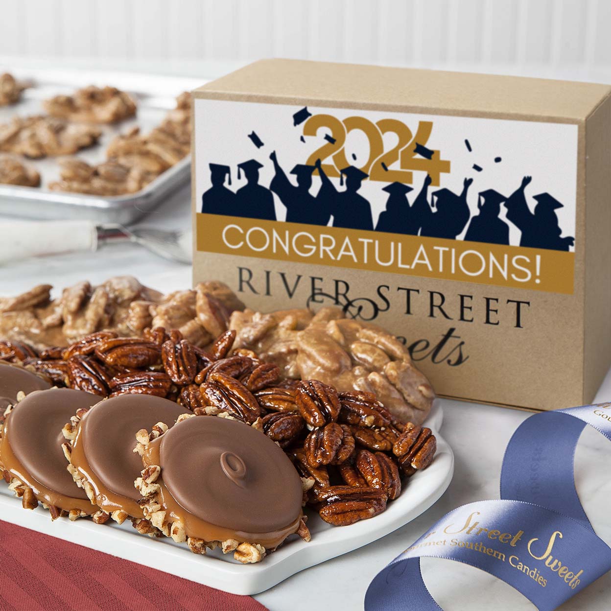 Pralines, Bear Claws & Glazed Pecan | Graduation Gifts – River Street ...
