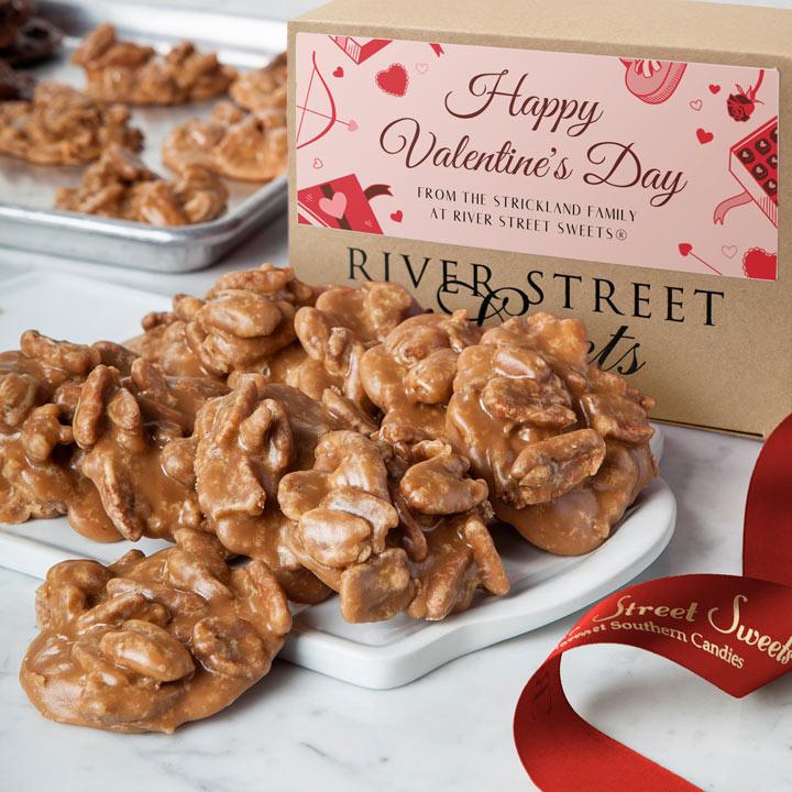 Valentine's Day Praline Gift Box | Customize with Personalized Message ...