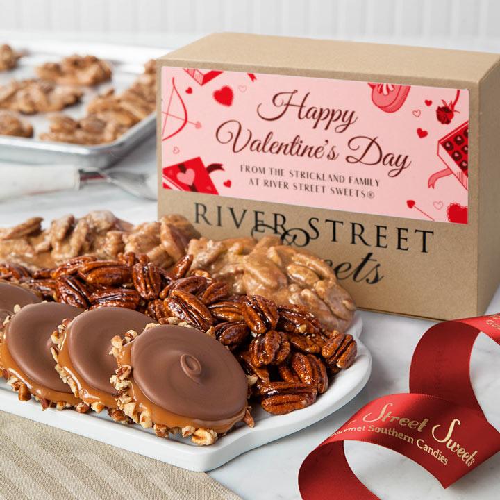 Custom Valentine's Day Gift Box of Sweets | Personalize with a Message ...